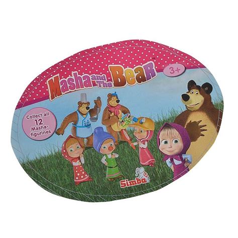 اسباب بازی فقط توی توی Toy Toy پک شانسی عروسک های 6 سانتی ماشا و میشا