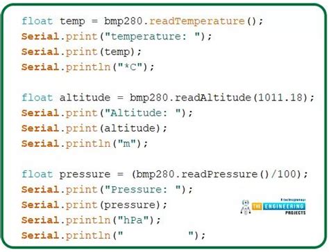 Esp32 Bmp280 Sensor Interfacing With Thingspeak Webserver The