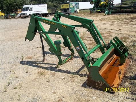 John Deere Garden Tractor With Loader 460 John Deere Loader