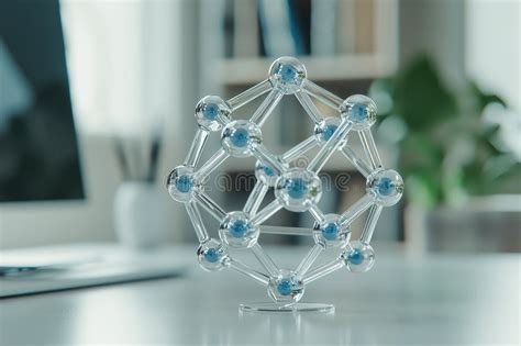 Exploring The Intricacies Of Chemical Bonds And Molecular Structures Through A Stunning Glass