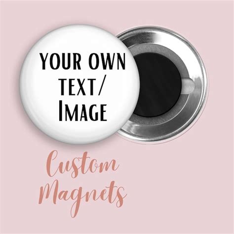 Personalized Magnet Pin Etsy