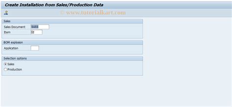 IB SAP Tcode Create Installed Base With Reference