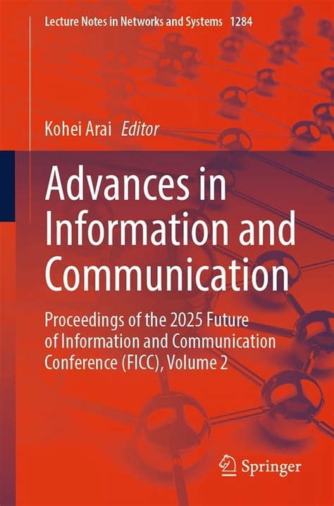 Lecture Notes In Networks And Systems Advances In Information And