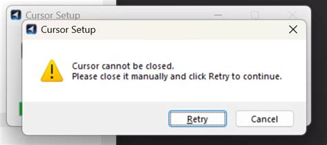 Unable To Update Cursor On Windows Platform Bug Reports Cursor Community Forum