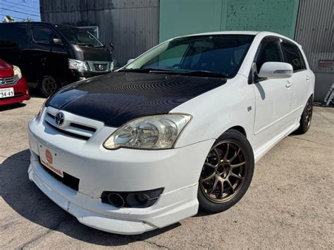 Toyota Corolla Runx Trd Sports M 2006 White 185639 Km Details Japanese Used Cars Goo