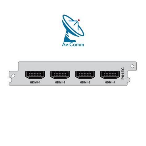 pbi p01ec quad hdmi mpeg 2 h 264 hd sd transcoder encoder module av