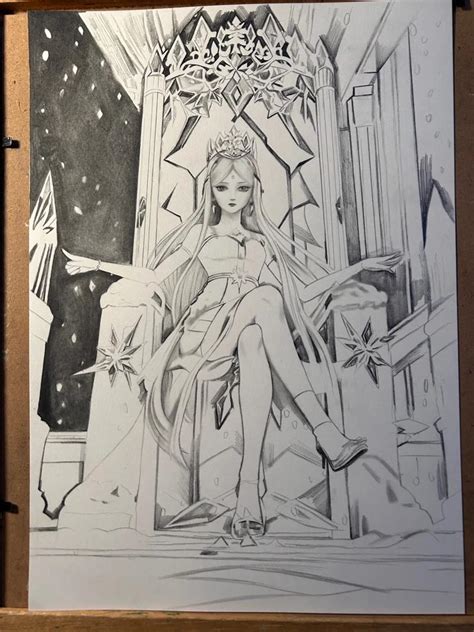 冰公主简笔画涂色大全（汇总19张） 简笔画图片大全