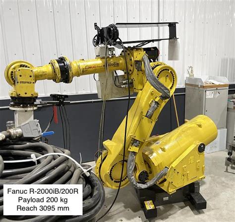Fanuc R 2000ib 200r Data Sheet R Series Robot R A B Industries Inc