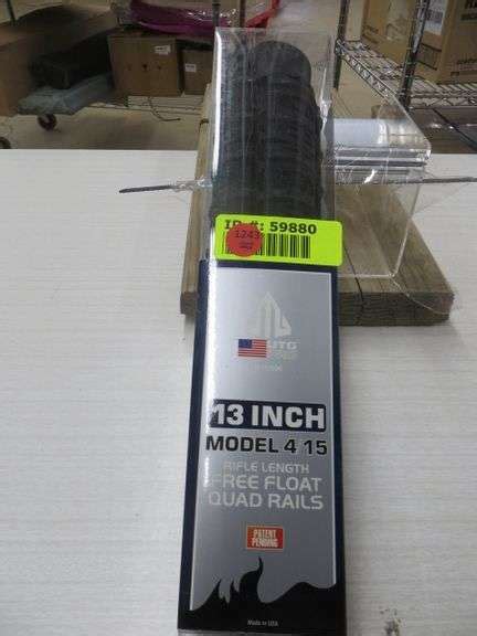 Utg 13 Free Float Quad Rail Handguard Lambrecht Auction Inc