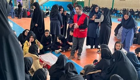 شبکه شهر ری برگزاری مانور عملیاتی زلزله، پناه گیری امن و تخلیه