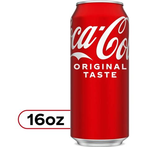 Coca Cola Soda Pop 16 Fl Oz Can
