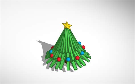 3d Design Christmas Tree Tinkercad