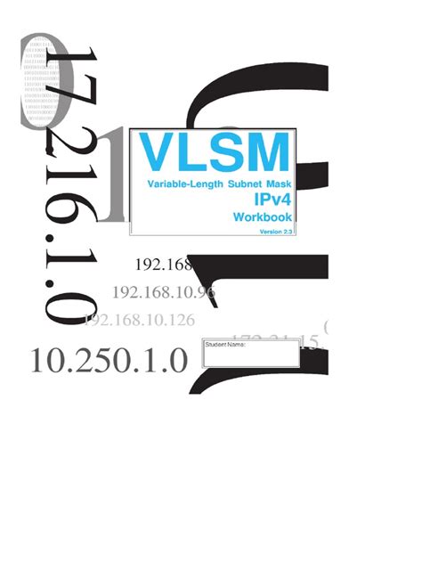 Workbook Vlsm Pdf