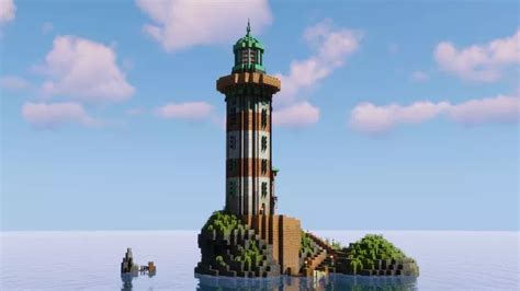 Realistic Lighthouse Minecraft Map Artofit