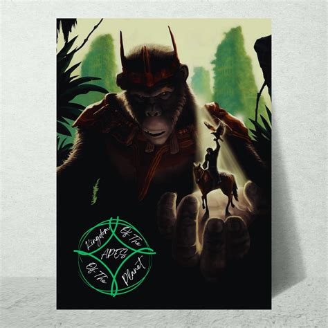 Kingdom Of The Planet Of The Apes Poster The Planet Of The Apes