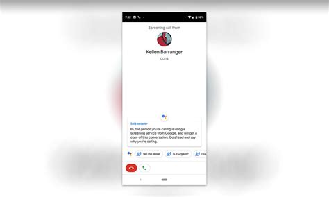 Pixel S Call Screen Transcripts Appear To Be Rolling Out