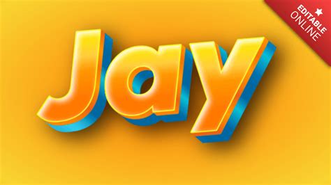 Jay Text Effect Generator