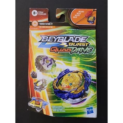 Hasbro Toys Beyblade Burst Quad Drive Vanish Fafnir F7 New In