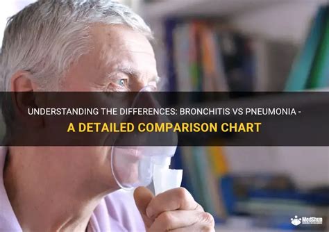 Understanding The Differences Bronchitis Vs Pneumonia A Detailed