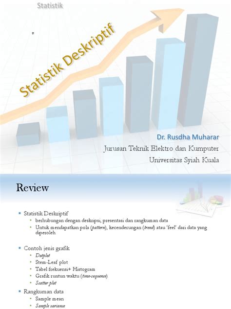 lec 02 statistik deskriptif plot pdf histogram statistics
