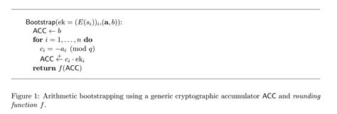 Paper Summary Bootstrapping In Fhew Like Cryptosystems Tl2cents Blog