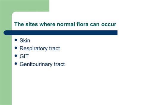 Normal Flora Ppt