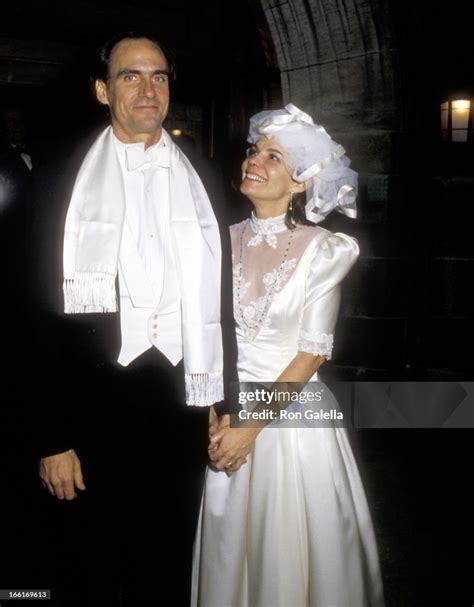 Musician James Taylor And Wife Kathryn Walker At Their Wedding News