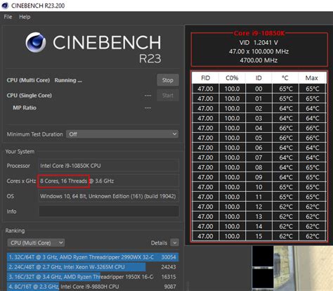Concerning Multicore Cinebench R23 Scores I9 9900k Cpus