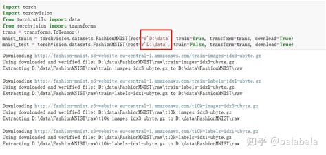 Typorch下载FashionMNIST数据集 知乎
