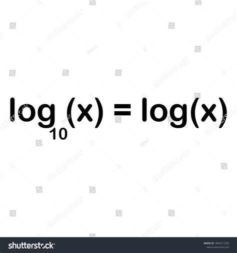 Definition Logarithms Log Base Stock Vector Royalty Free Shutterstock