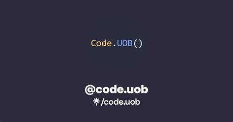 Codeuob Instagram Linktree
