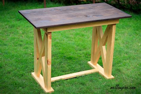 How To Build X Brace Table Legs At Tayla Hunter Blog