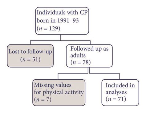Flowchart Showing Included Participants Drop Outs And Missing Values Download Scientific