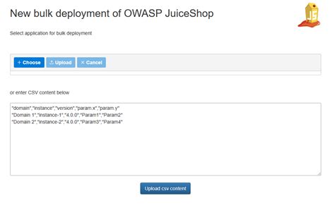 Bulk Application Deployment Nmaas Documentation