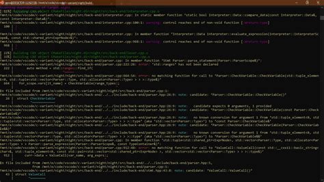 Night Cannot Compile On Debian Based Linux Distros Issue Alexapostolu Night GitHub