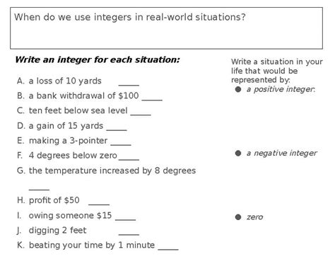 Integers And Absolute Value By Alma Lidia Morfin Olivera Tpt