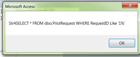 Sql Server Vba Access Filtering Function Stack Overflow
