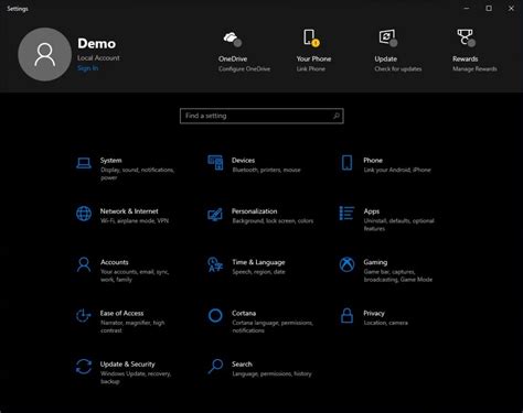how to enable windows 10 settings header design windows bulletin