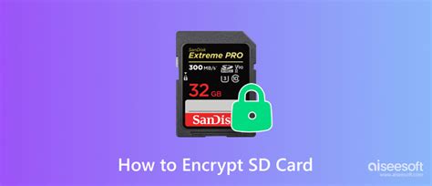 How To Encrypt And Decrypt SD Card PCs Phones