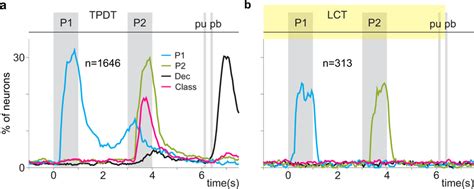 S2 Population Coding Dynamics During The Tpdt And Lct Ab Percentage Of