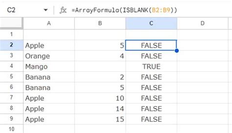Master The ISBLANK Function In Google Sheets