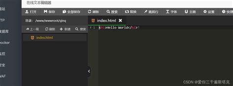宝塔简单部署静态资源，出现helloworld，ngnix配置资料出现了问题，之前helloworld出现不了，ngnix的资料写错了