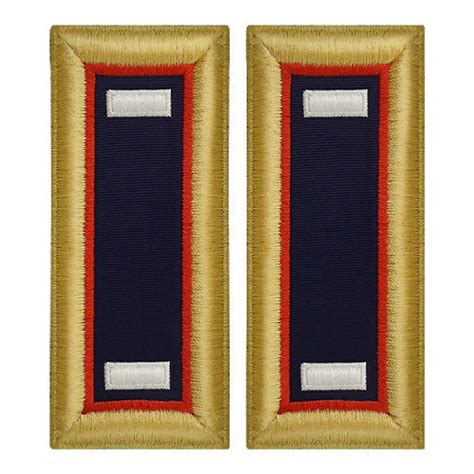Us Army Adjutant General First Lieutenant Shoulder Boards For
