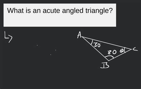 What Is An Acute Angled Triangle Filo