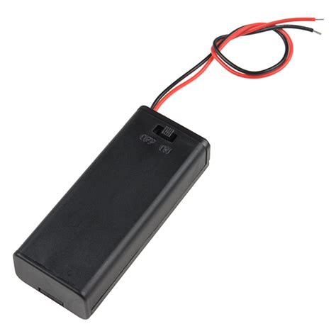 X Aaa Battery Holder With Cover And On Off Switch Ielectrony