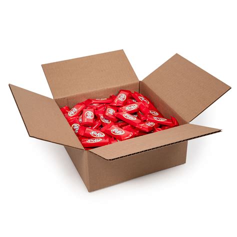 Kit Kat® Milk Chocolate Wafer Candy Bars Snack Size 5lb Bulk Box
