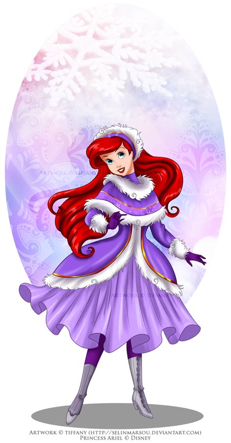 Winter Princess Ariel By Tiffanymarsou On Deviantart