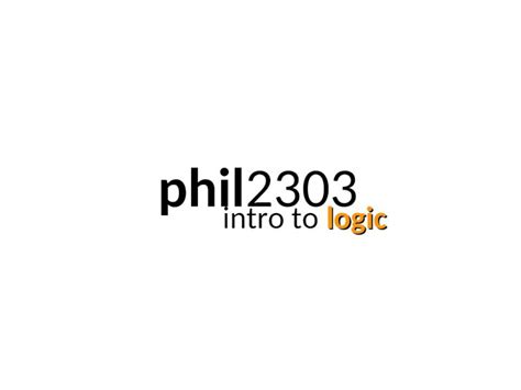 Ppt Phil2303 Logic Intro To Logic Logicalfallacies Fallacy Incorrect