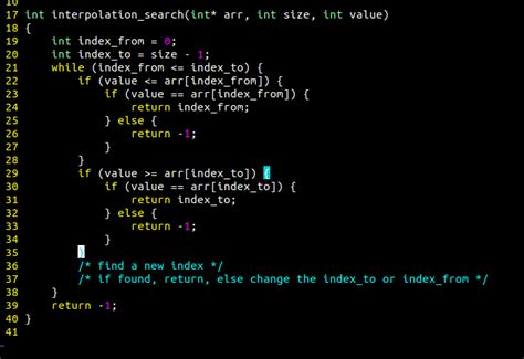 Interpolation Search A Generic Implementation In C Part 1 By Vanand Gasparyan Medium