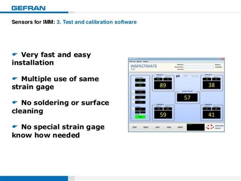 Gefran Sensormate Tie Bar Strain Measurement Systems